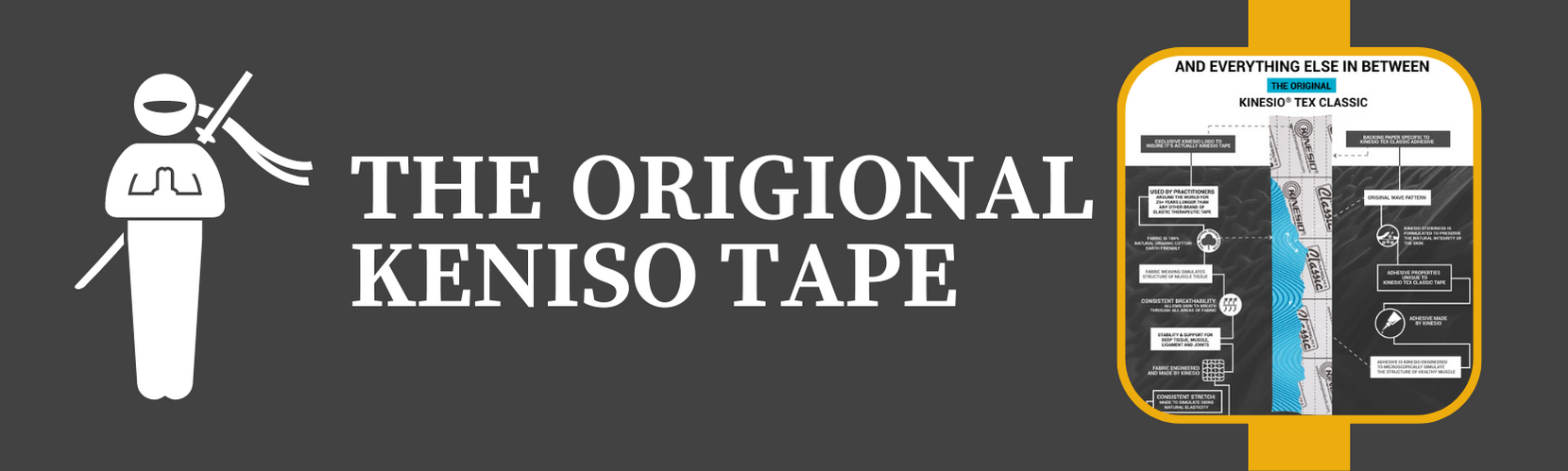 The Original Kinesio Tape — Rehab Ninja